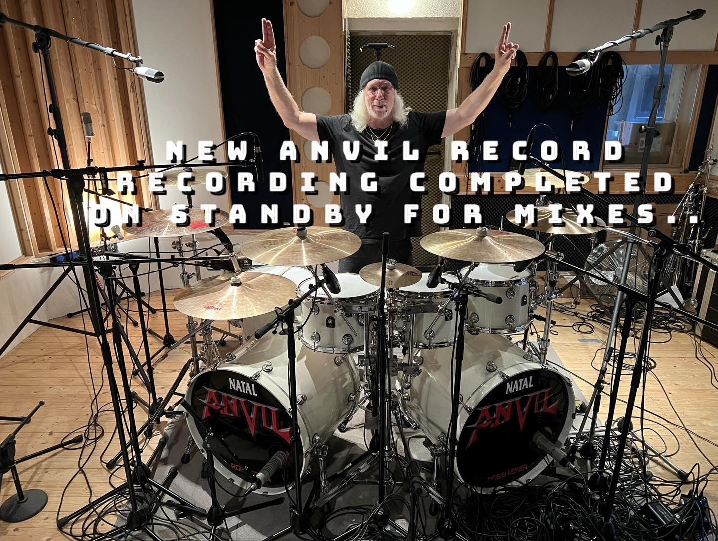 Anvil: novo álbum, ainda sem título, já está gravado - Mundo Metal