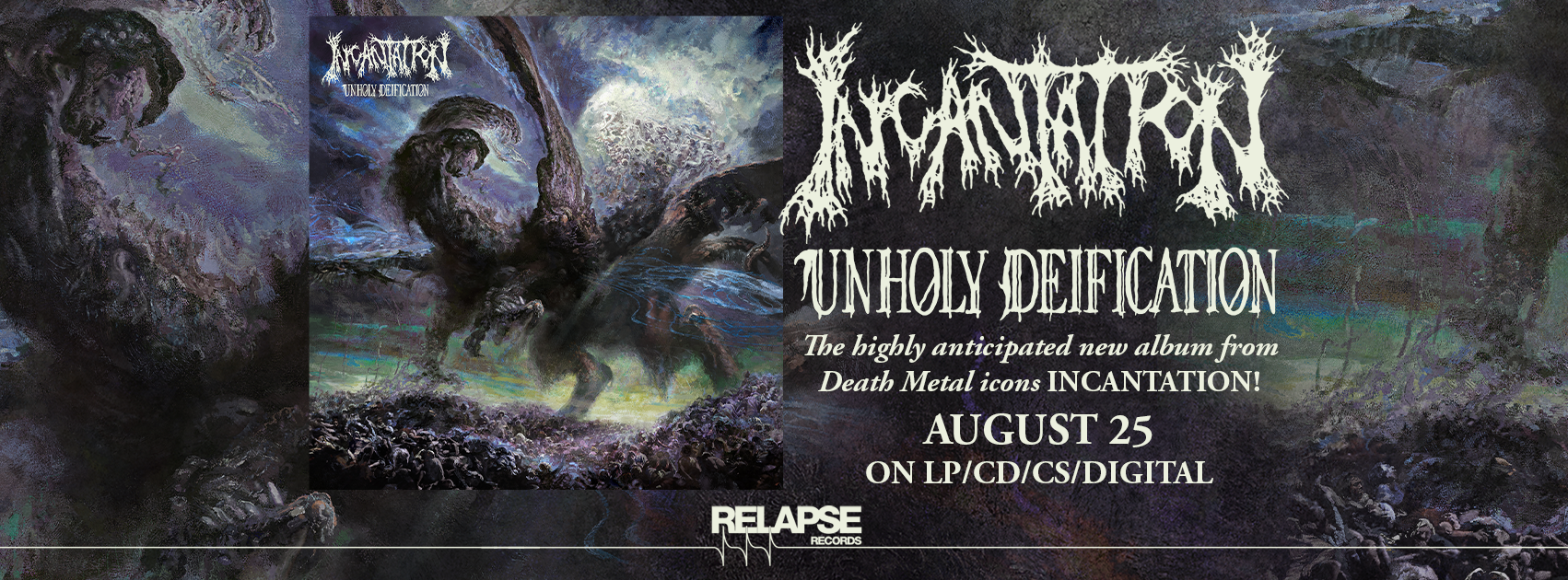 Resenha: Incantation - "Unholy Deification" (2023) - Mundo Metal