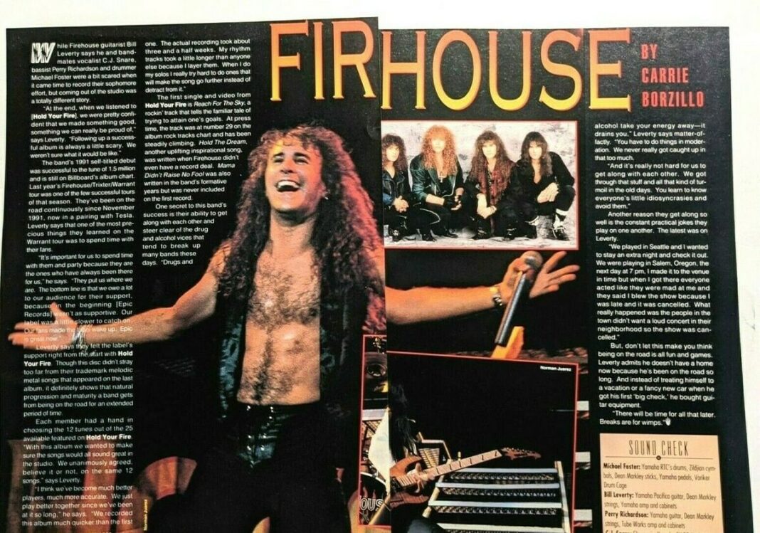 Morre CJ Snare, vocalista e fundador do Firehouse - Mundo Metal